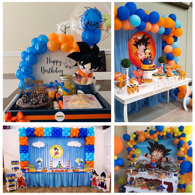 Idee Compleanno a tema Dragon Ball - Come Allestire, Decorare e Addobbare