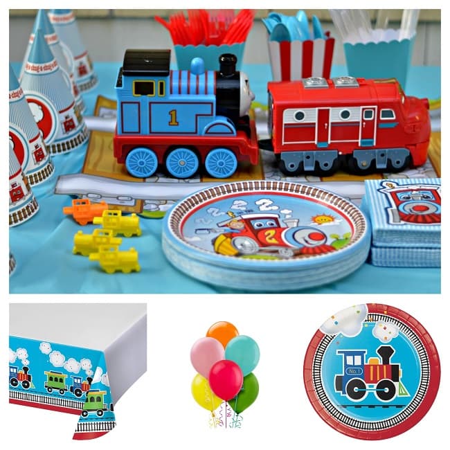 Idee Festa di Compleanno Tema Trenino - Decorare e Addobbare con Decorazioni Fai da Te