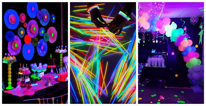 Idee per Festa Fluo Party - Come Organizzare, Allesitire, Fare Festa ...