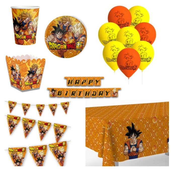 Idee Compleanno a tema Dragon Ball - Come Allestire, Decorare e Addobbare