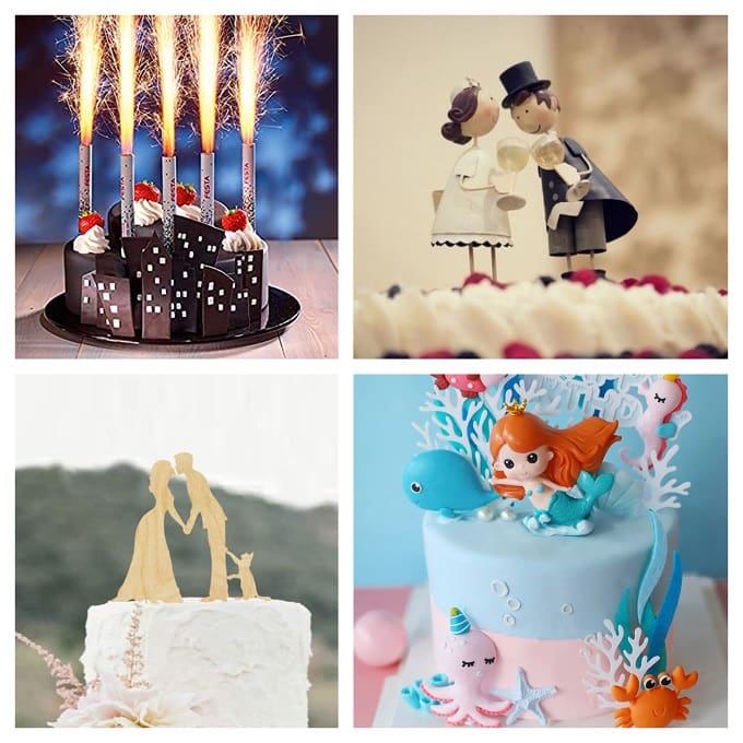 Idee per cosa usare al posto delle Candeline sulla Torta | Decorazioni ...